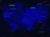 Digital Fly Binary Code Background Loop Data Binary Code Network 4k