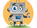 Cute Vector Robot Character Vector Characters