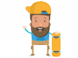 Flat Character Vector Set Vector Characters