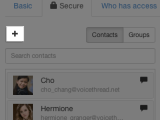 Adding Contacts Voicethread