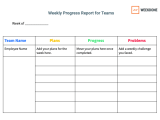 рџџ пёџ Simple Progress Report Template To Do List With Progress Tracker
