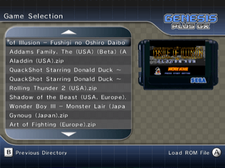 Genesis Plus GX – WiiDatabase