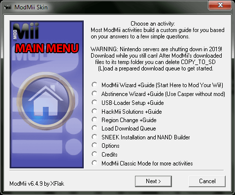 ModMii v6.4.9 – WiiDatabase