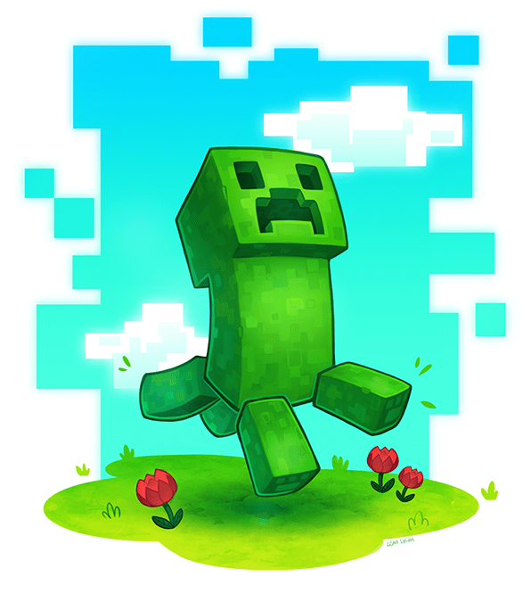 Minecraft Anime Creeper Wallpaper / Minecraft Creeper Wallpapers ...