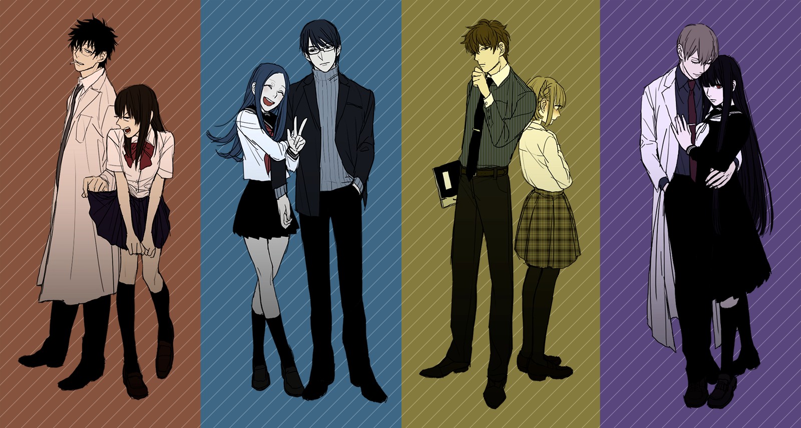 Anime Back To Back Pose - Some Of Anime S Most Famous Poses And ...