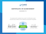 Certificate Codehs