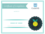 Programming With Karel Hourofcode Badge Codehs