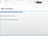 How To Create A Table Of Contents In Google Slides