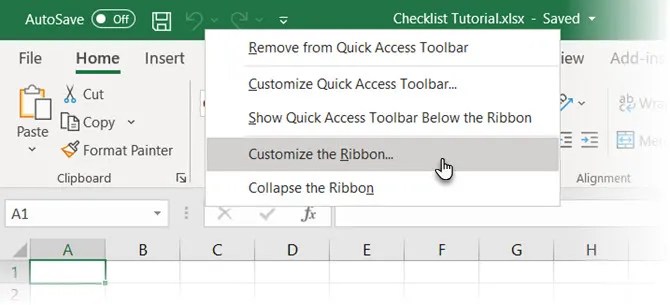 Come creare una lista di controllo in Microsoft Excel