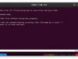 How To Save And Quit A File In Vim
