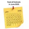 June 2025 Festivals Calendar List Of Important Fasts And Festivals In June