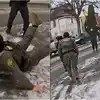 Viral Clip Shows Ice Agent Slip On Frozen Pavement At Minnesota Protest