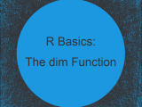Dim In R Programming 4 Examples For The Dimension Function