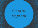 Str Flatten Function In R Example Stringr Package Programming Code