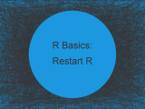 Quit Restart Clean R Session From Within R Example Reopen Rstudio