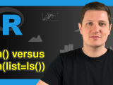 What S The Difference Between Rm Rm List Ls In R Example Code