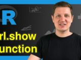 Dim In R Programming 4 Examples For The Dimension Function