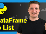Convert Pandas Dataframe To List In Python Example Column Row