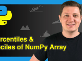 Calculate Percentile Decile Of Numpy Array In Python Example
