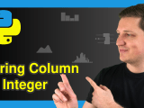 Convert String To Integer In Pandas Dataframe Column Python Example