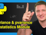 Pvariance Variance Functions Of Statistics Module In Python 2 Examples