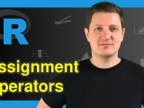 Assignment Operators In R 3 Examples Comparing Vs Vs