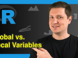 R Difference Of Global Local Variables Example Scope Of Data Object