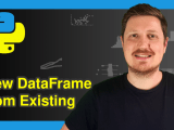 Create New Pandas Dataframe From Existing Data In Python 2 Examples