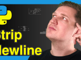 Strip Newline In Python 4 Examples Remove Blank Line From String
