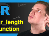 Str Length Function In R Example Stringr Package Programming Code