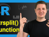 Strsplit Function In R 3 Examples How To Split A Character String