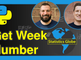 Get Week Number Of Datetime In Python Example Find Print Return