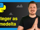 Convert Timedelta To Years In Python Example Datetime Module