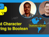 Convert List From Character String To Boolean In Python Examples