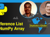 Difference Between List Numpy Array In Python Comparison
