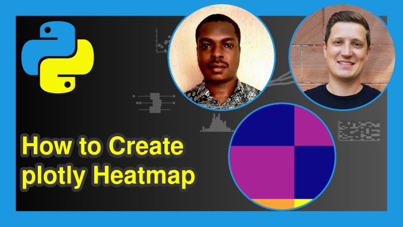 plotly Heatmap in Python (3 Examples) | Interactive Tile Matrix Plot