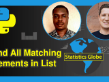 Find Index Of All Matching Elements In List In Python 3 Examples