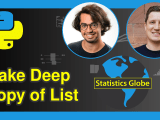 Make Deep Copy Of Python List Without Changing Copied Object