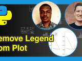 Remove Legend From Matplotlib Seaborn Plot Python Example