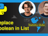 Replace Boolean In List In Python Example Create 1 0 Dummy