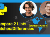 How To Compare Two Python Lists Return Matches Differences