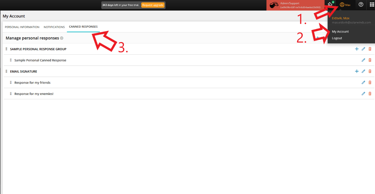 N-able MSP Manager – Canned Responses Feature Rollout | N-able Status