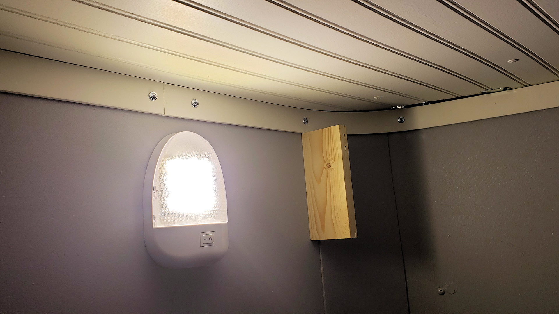 Tiny Cargo Trailer Conversion – The Interior | Stealth GTI