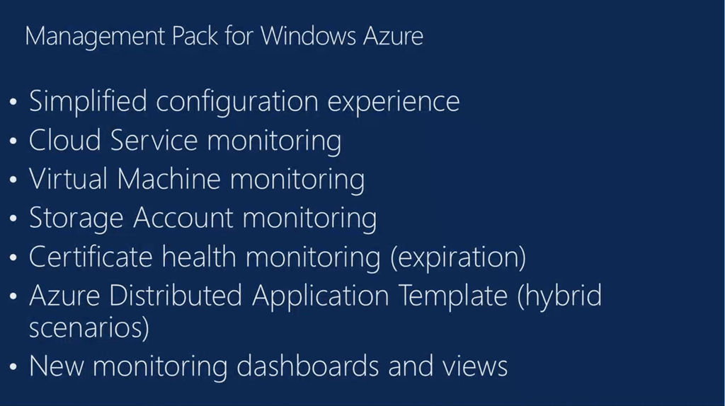 SCOM 2012 R2 – What’s New Overview | STEFANROTH.NET