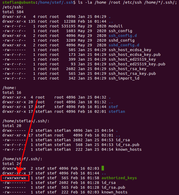 Linux Privilege Escalation Exploiting Misconfigured Ssh Keys 5161