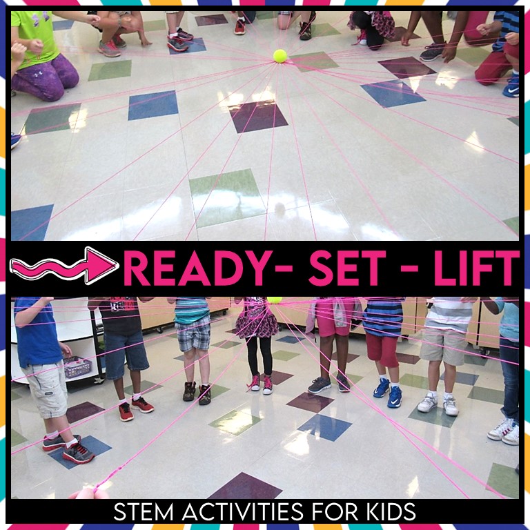 Lifting the string device - STEM Activities for Kids