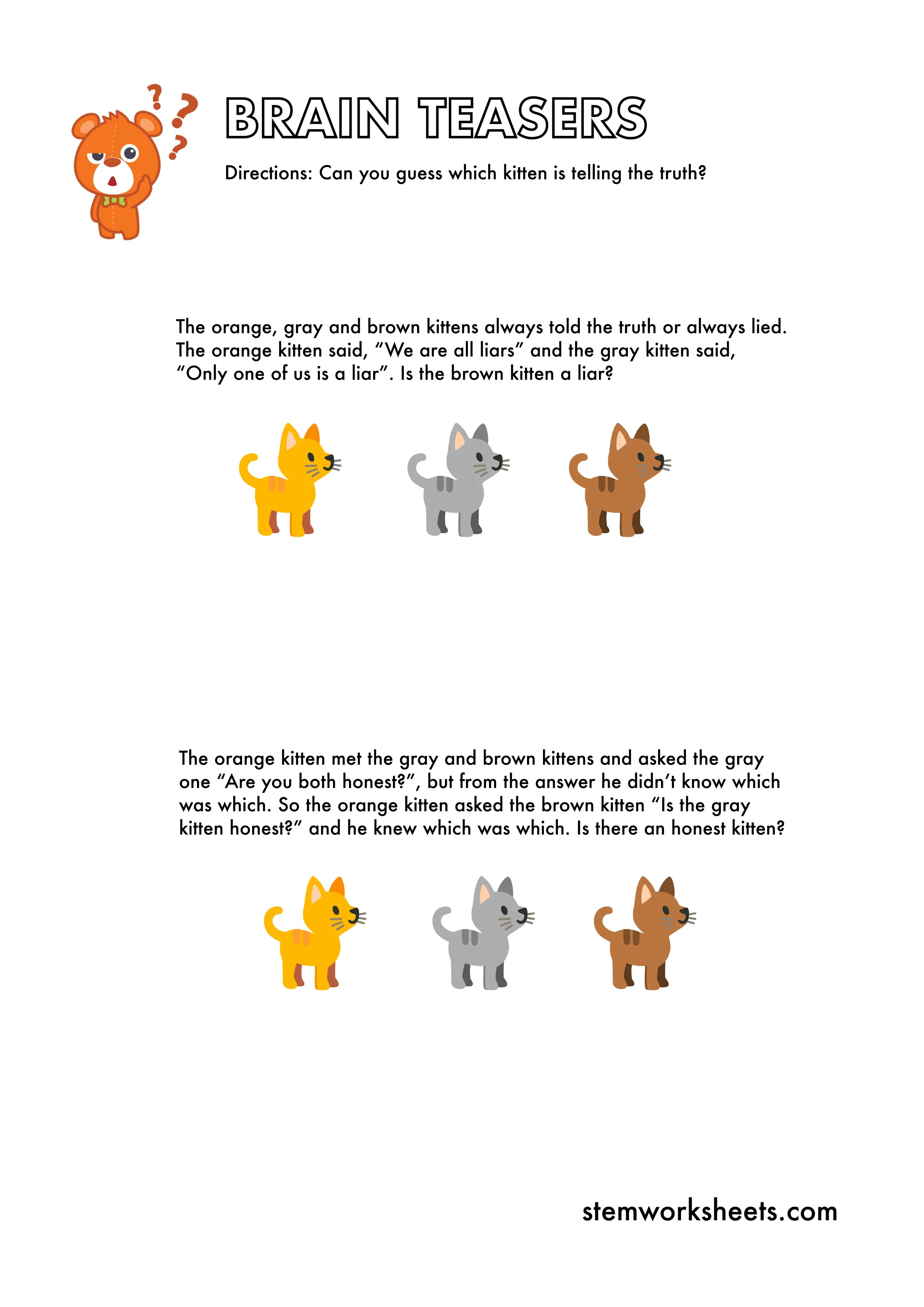 Worksheets Stemworksheets