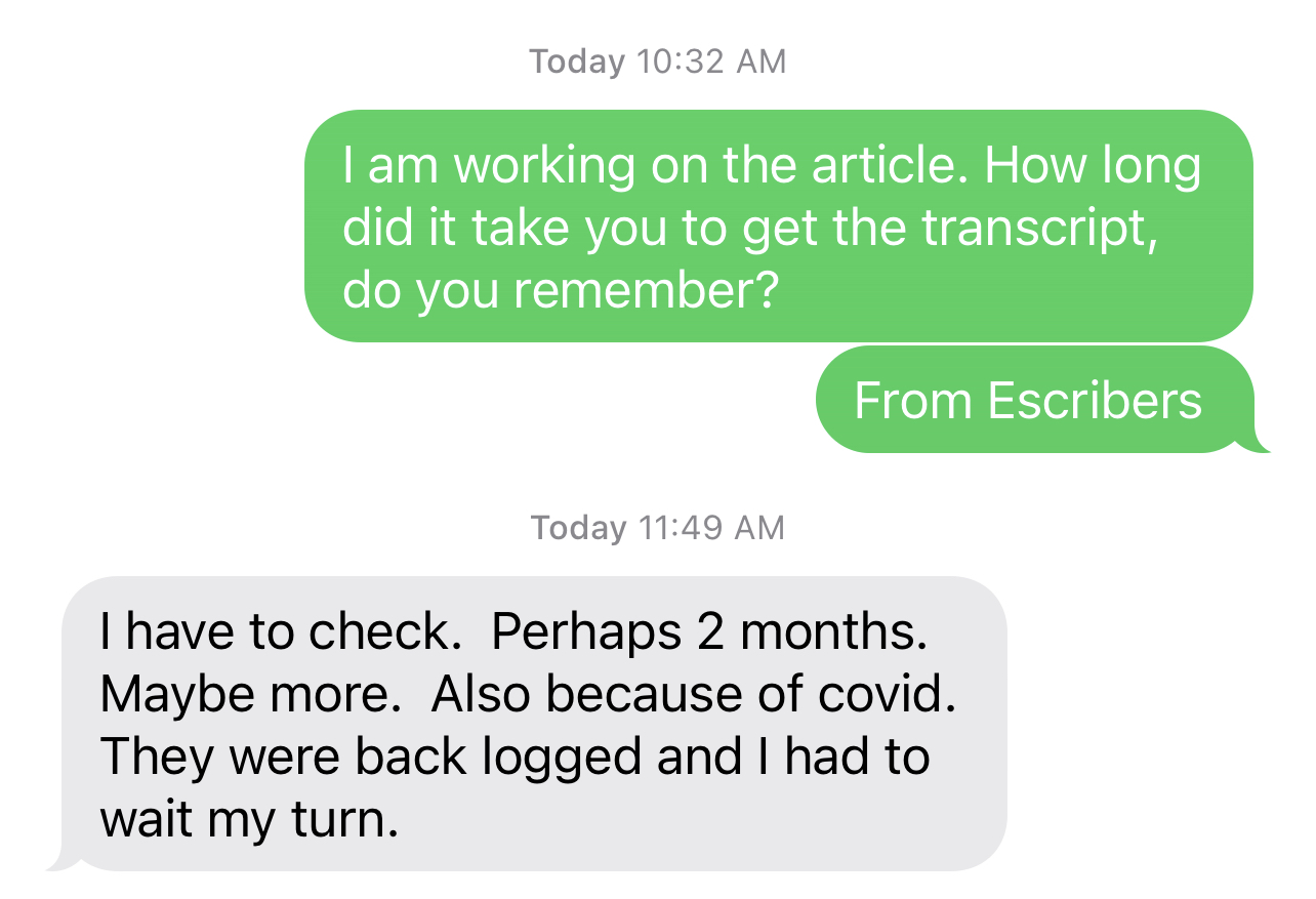 Litigant: He Took My Car and it Took Me Two Months to Get the Court ...