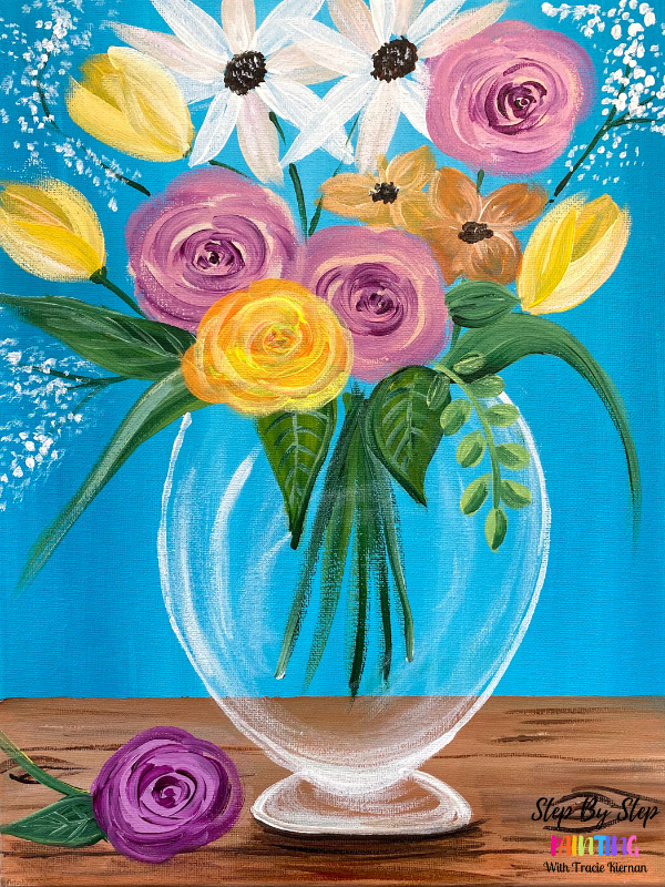 Flower Vase Painting Step By Step Acrylic Painting Tutorial flower-vase-painting-step-by-step-acrylic-painting-tutorial