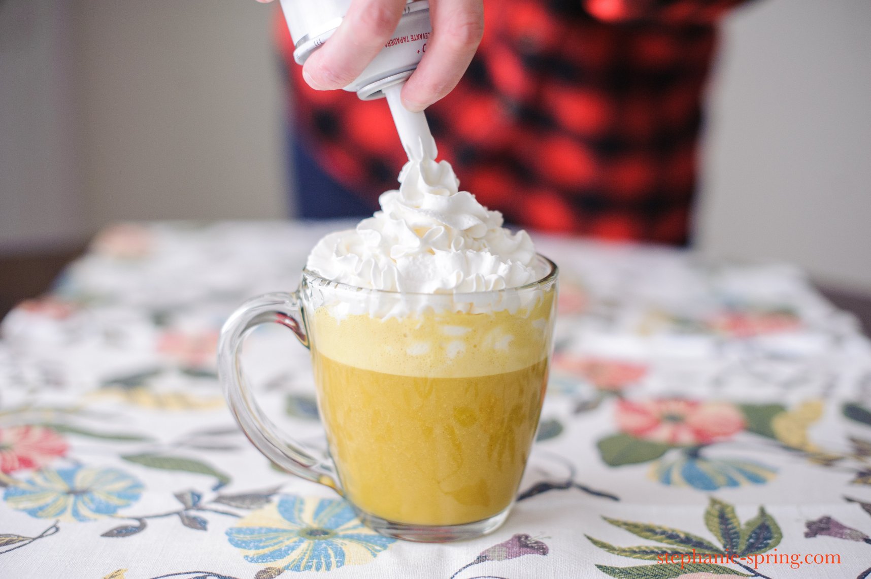 Homemade Pumpkin Spice Latte + Giveaway – Stephanie Spring